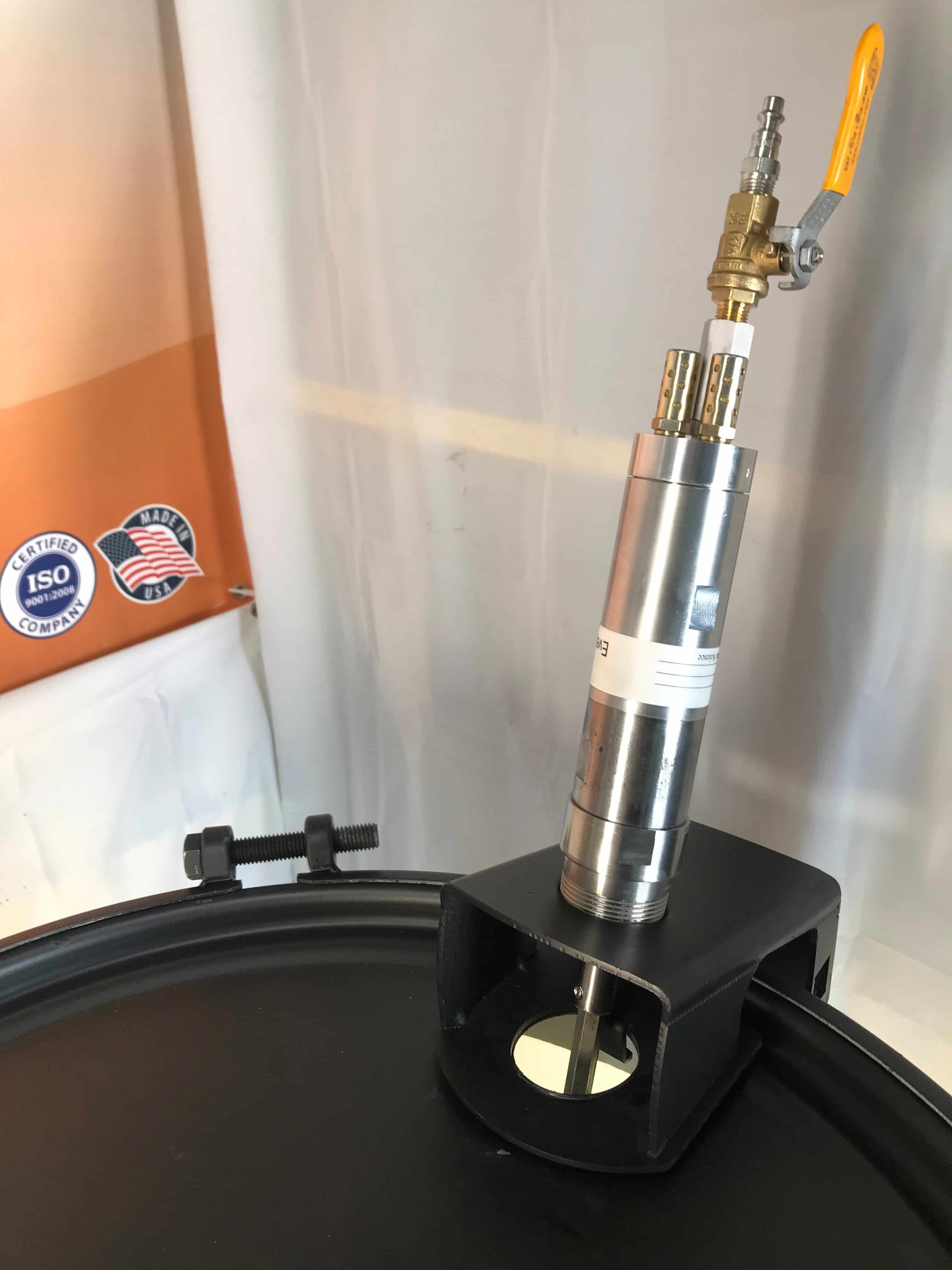 Drum Mixer by Even Mix™ - 15" Blades in a Closed Head Drum